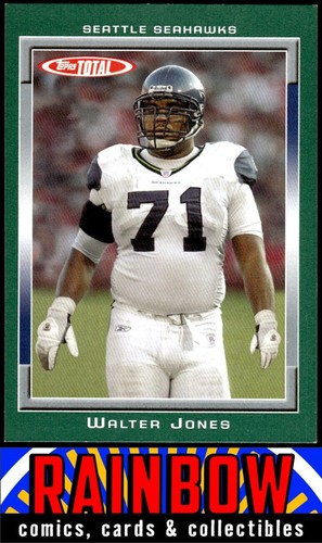 2006 Topps Total #165 Walter Jones Seattle Seahawks | eBay