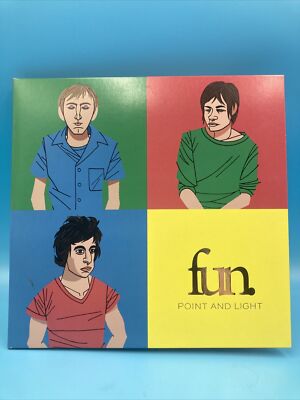 Fun "Point and Light" 10" /1500 Nate Ruess Steel Train Limbeck | eBay