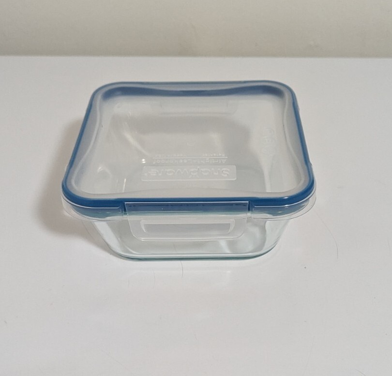 Snapware Pure Pyrex Glass Food Storage Container 4 Cup (Square) | eBay
