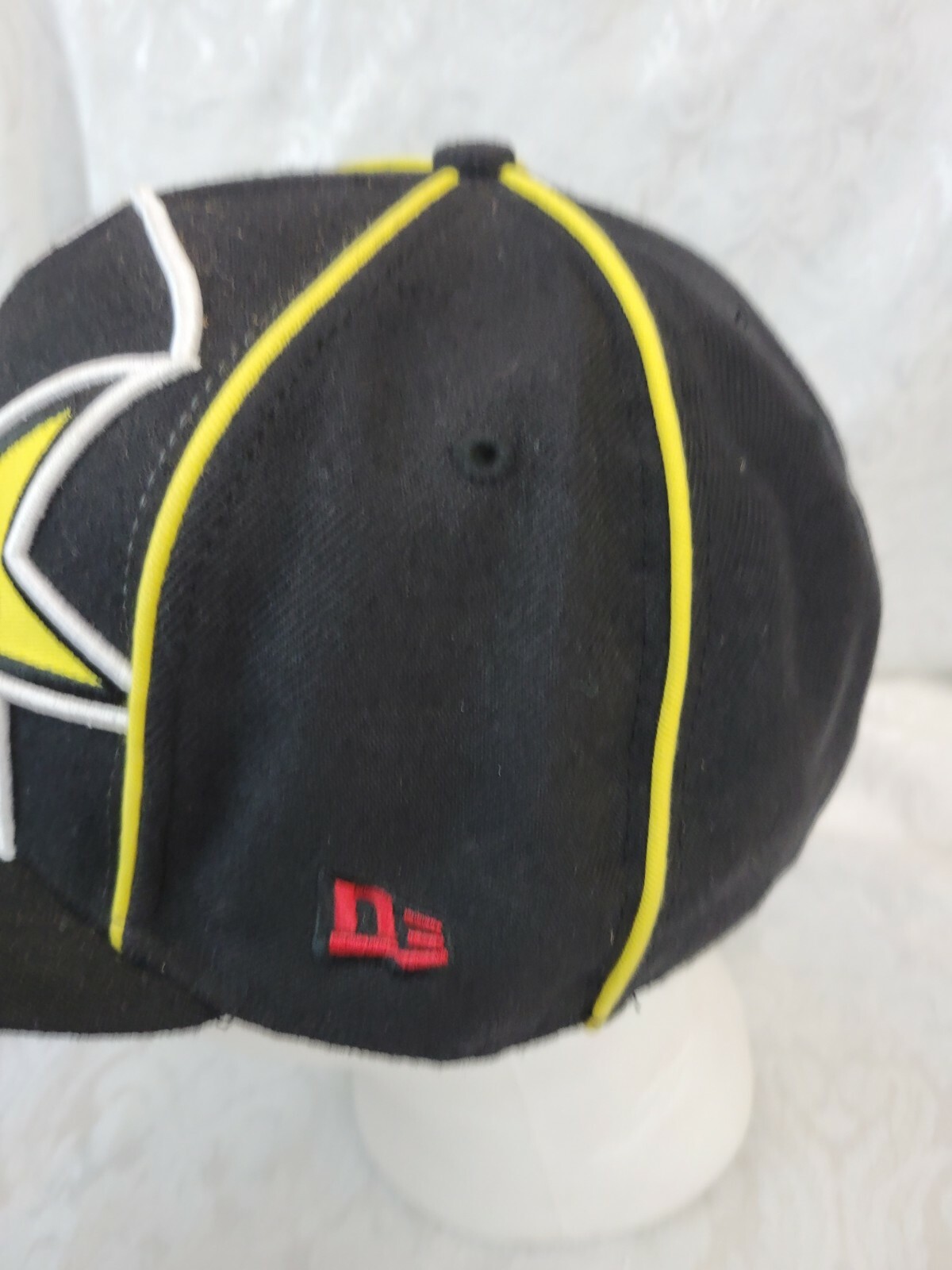 New Era 59fifty Rockstar energy drink fitted hat size… - Gem