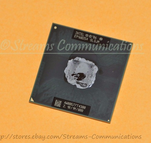 Intel Dual Core T4300 2.1GHz Laptop CPU Processor SLGJM for HP dv4 | eBay