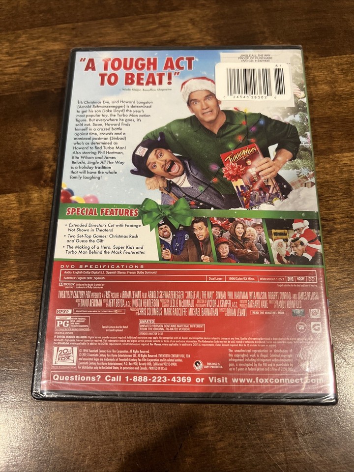 Jingle All the Way (DVD, 2004) Brand New 24543136651 | eBay