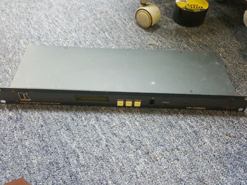 KRAMER VP-706SC DIGITAL VIDEO SCAN CONVERTER 1600X1200 W RS 232 GENLOCK ...