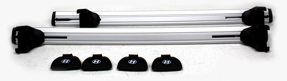 Hyundai Tucson Roof Luggage Rack Crossbar Kit | CWF21-AU000 | Black ...