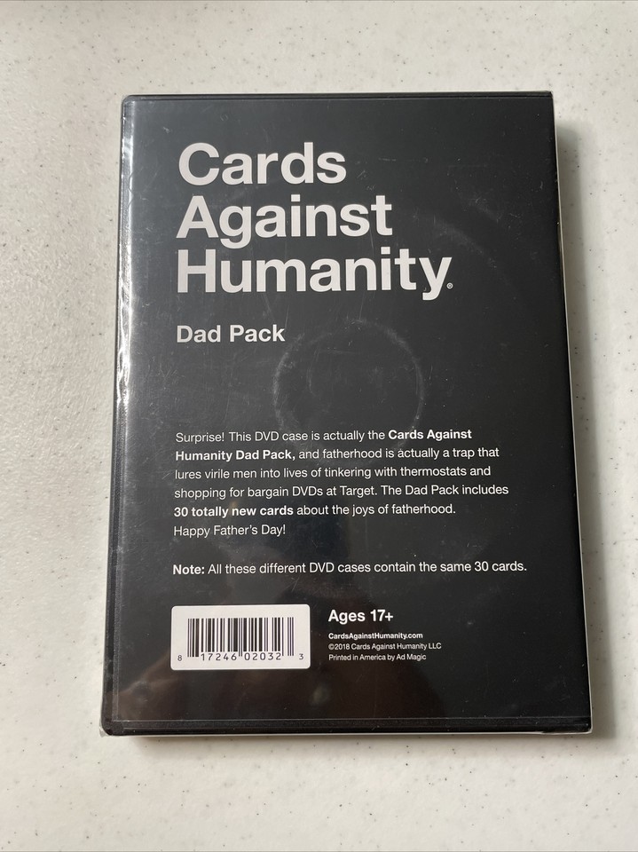 CARDS AGAINST HUMANITY CAH DAD PACK 30 CARD EXPANSION Highs Cover ...
