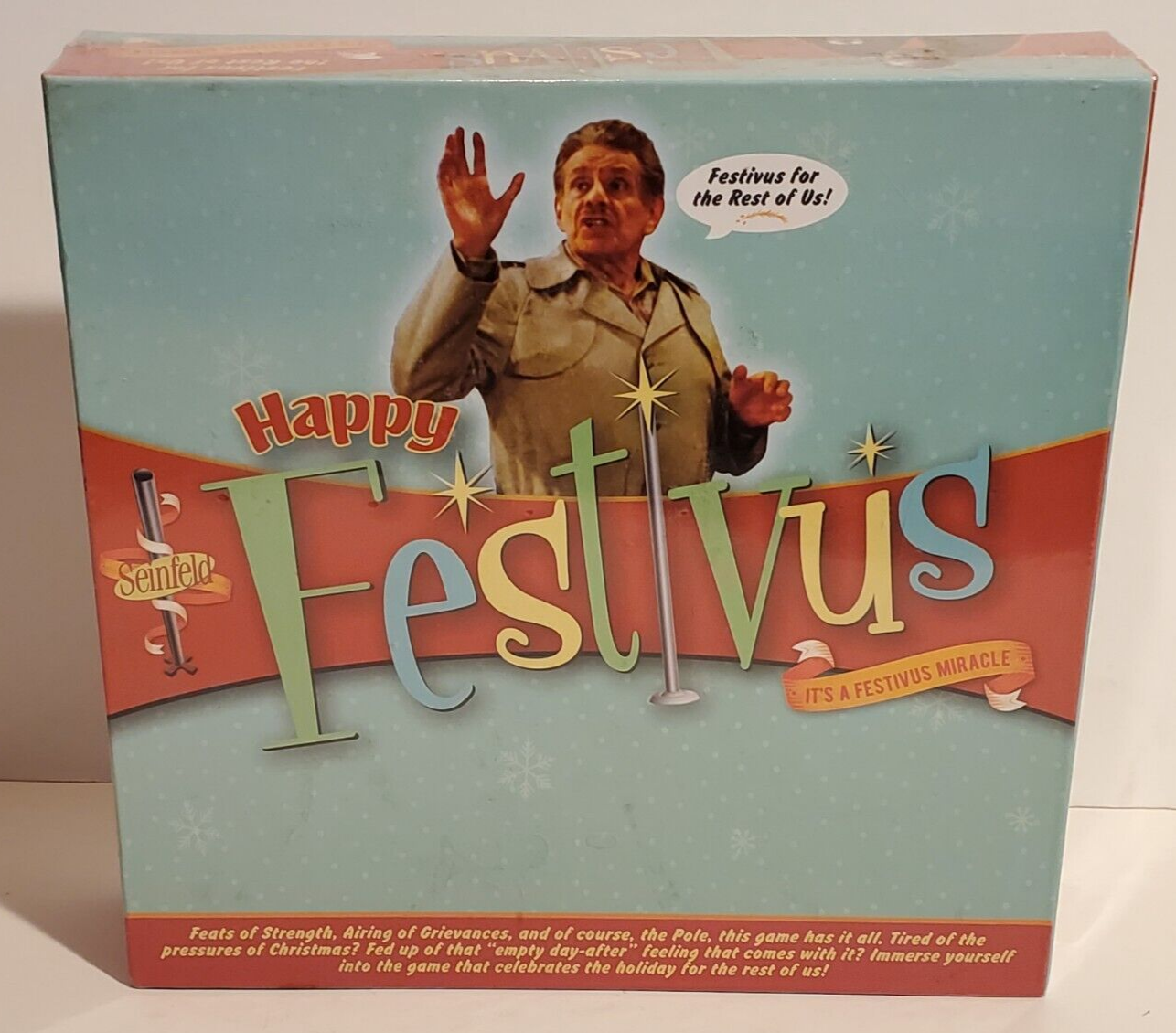 SEINFELD TV SHOW FESTIVUS FOR THE REST OF US BOARD GAME FRANK COSTANZA ...