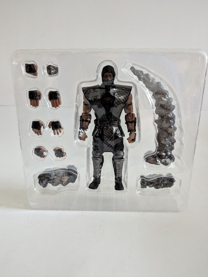 Storm Collectibles Mortal Kombat Smoke Action Figure Clean Version 1:12 ...