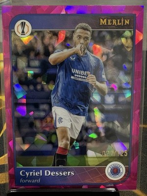 Cyriel Dessers /125 – Topps Merlin 2024-25 Purple – Rangers FC SSP | eBay