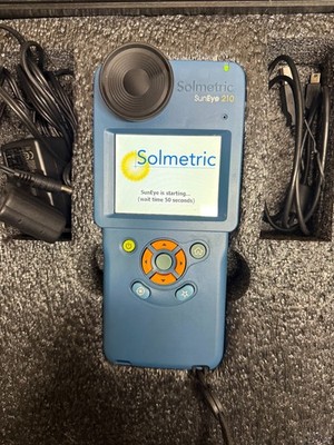 Solmetric SunEye 210 Solar Analyzer Portable Handheld Unit with Case ...