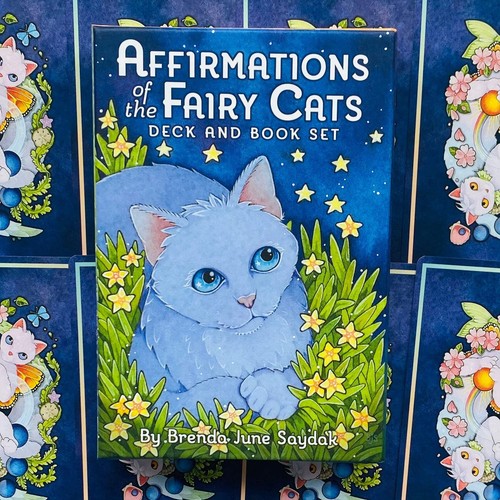 Affirmations Of Feenkatzen Deck of Cards & Book Set US Games Systems ...