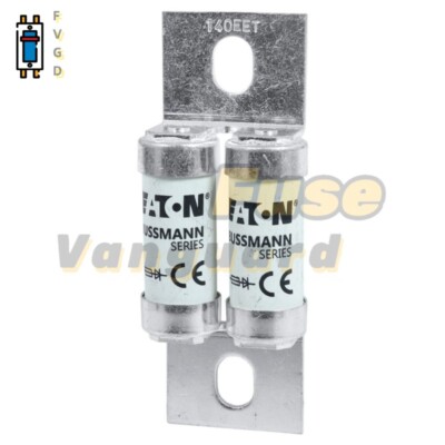 1PC BUSSMANN 140EET ( 140 Amp ) 140A 690V Fast Acting Fuse, Double ...