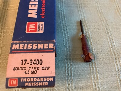 Meissner 17-3400 TV Sound Take Off Coil 4.5mHz | eBay