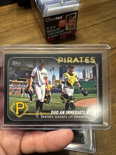 Paul Skenes 2024 Topps Update Veteran Combos BLACK PARALLEL /74 #US160 ...