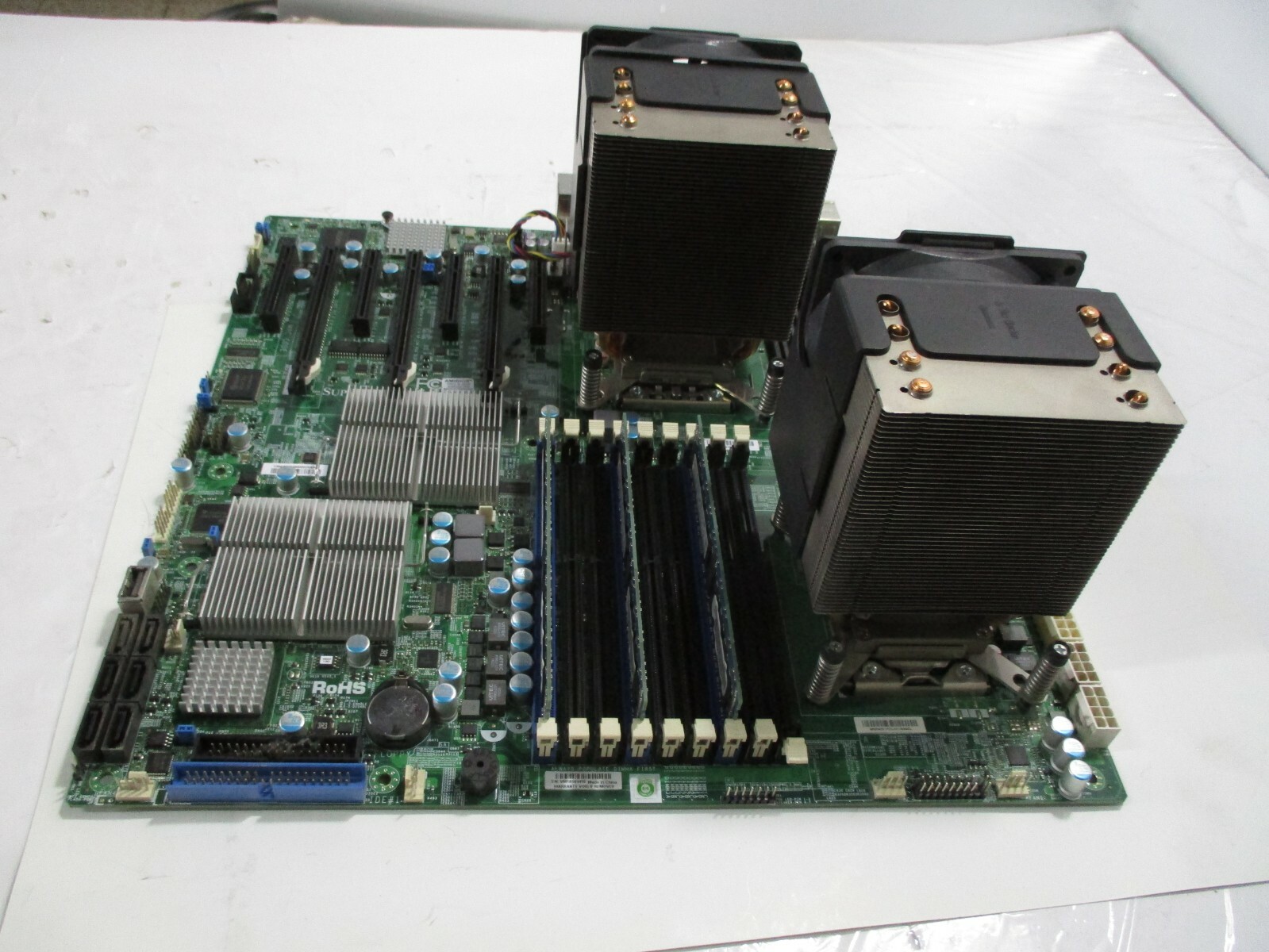 SuperMicro X8DAH+-F REV: 2.01 Motherboard w/ HEATSINK w/ E5620 SLBV4 ...
