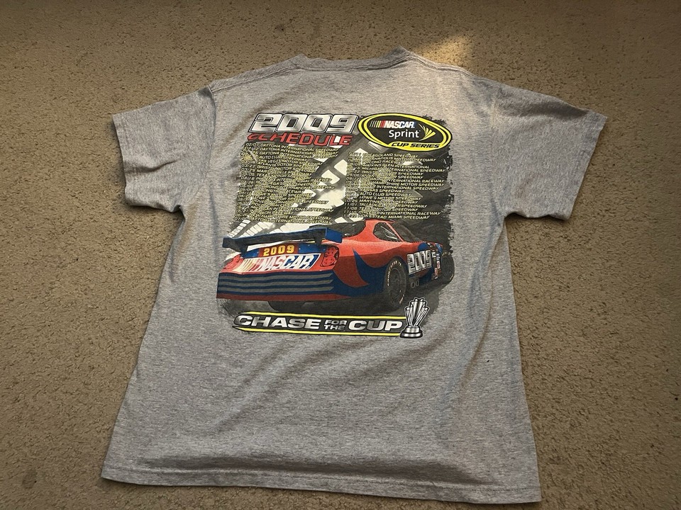 2009 Food City 500 Bristol Speedway Shirt Mens Large L Schedule Retro ...