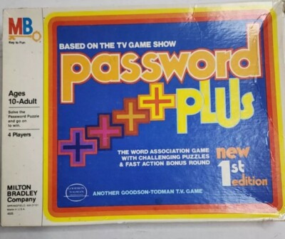 Vintage 1978 Password + Plus 1st EDITION COMPLETE | eBay