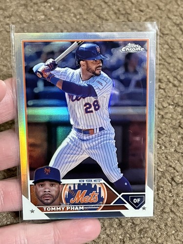 2023 Topps Chrome Update Tommy Pham REFRACTOR New York Mets #USC61 | eBay