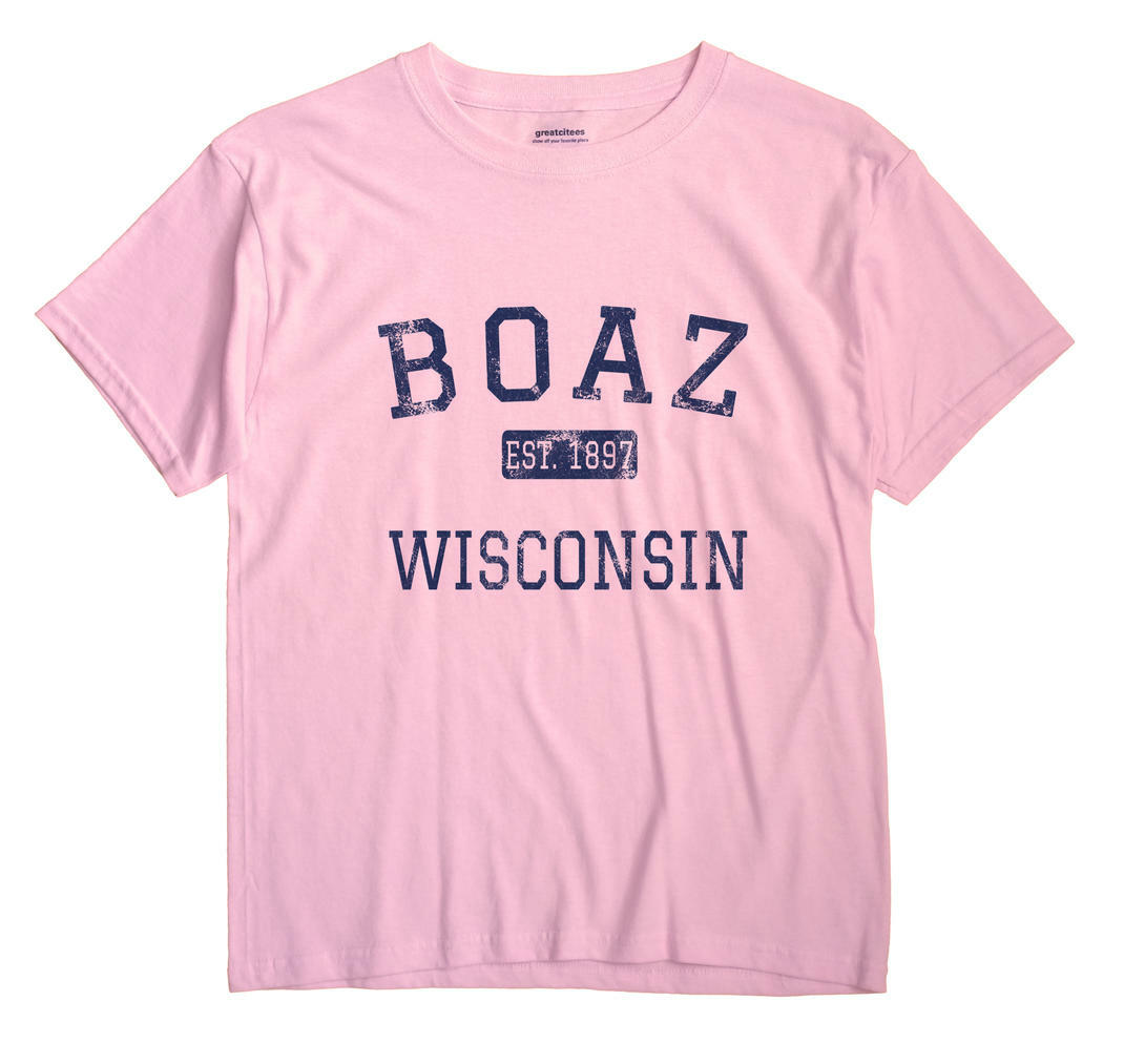 Boaz Wisconsin WI T-Shirt EST | eBay