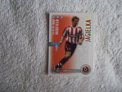 Shoot Out 2006/07 football "PHIL JAGIELKA" Sheffield Utd Trading Card ...