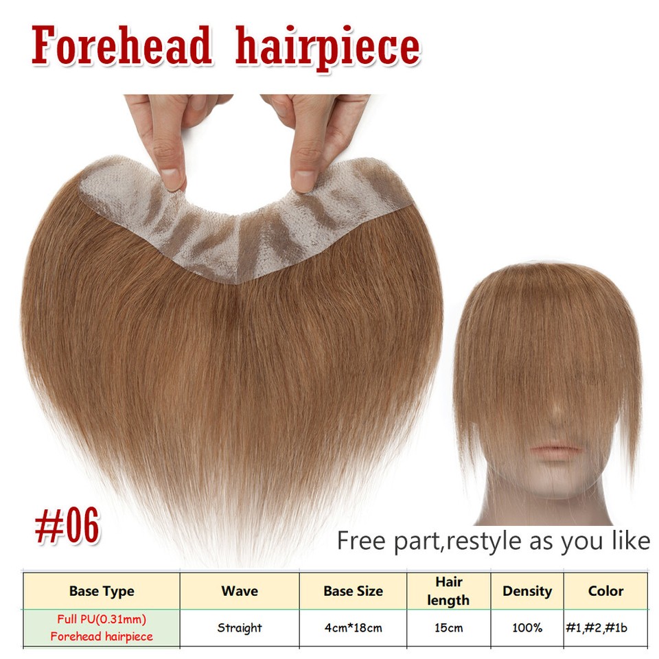 INVISIBLE Remy Human Hairline Hair System For Bald Men Wig Toupee ...