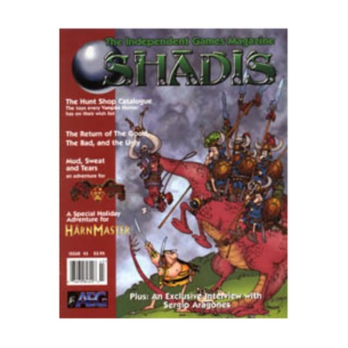 AEG Shadis Mag #43 "Holiday Adventure for Harn, Shadowrun Adventure ...