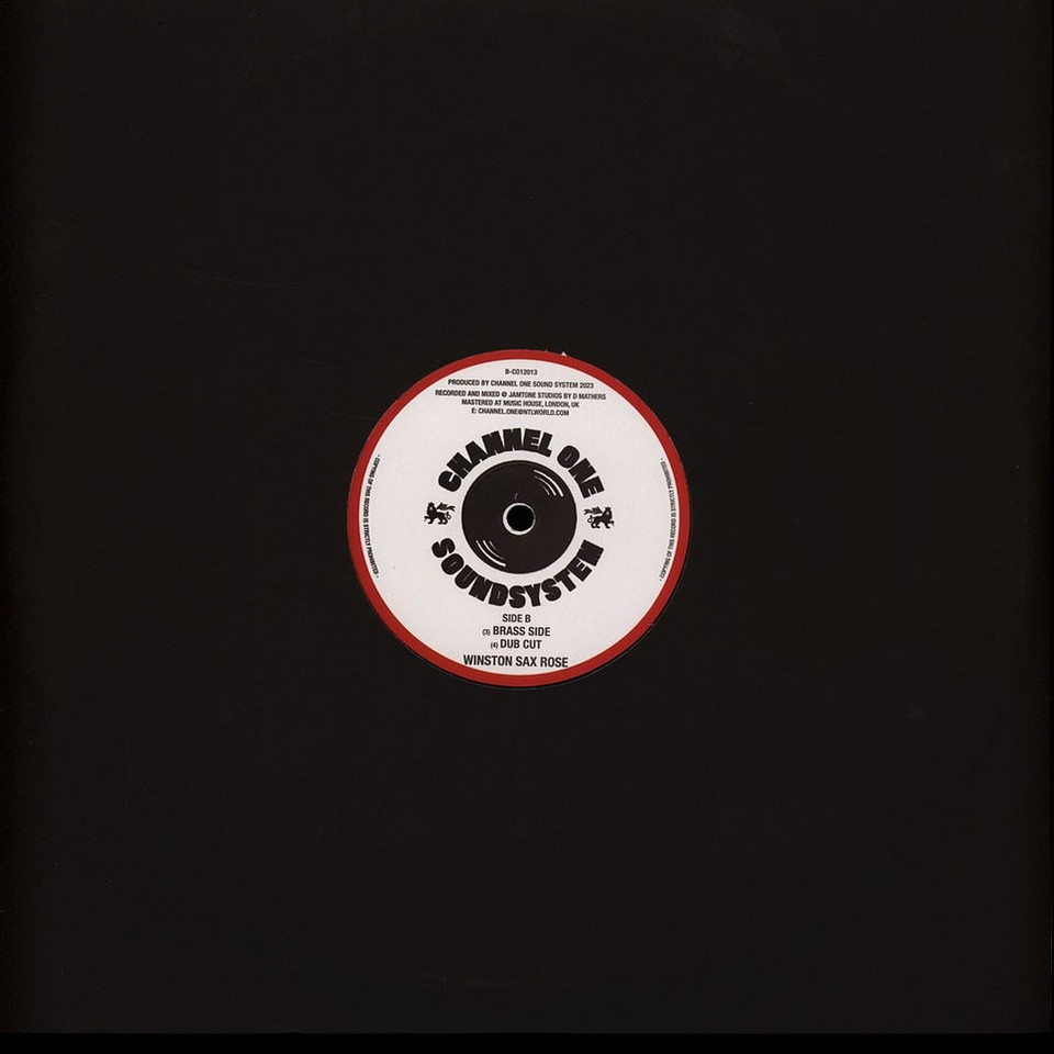 Shandi / Winston Sax Rose - By Your Side, Dub / Brass Side, Dub Cut ...