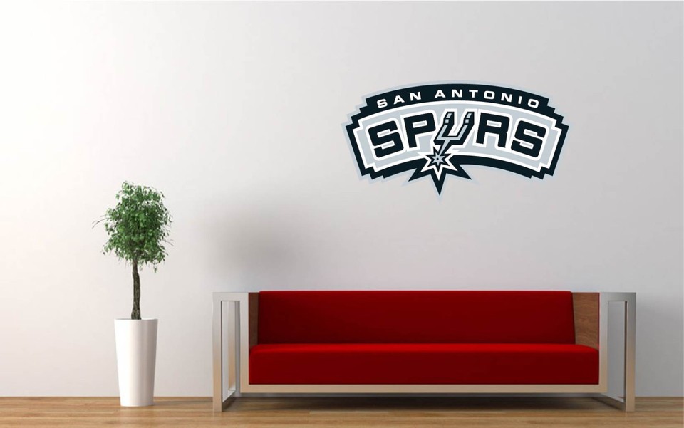 San Antonio Spurs Vinyl Sticker Decal *SIZES* Cornhole Bumper Wall | eBay