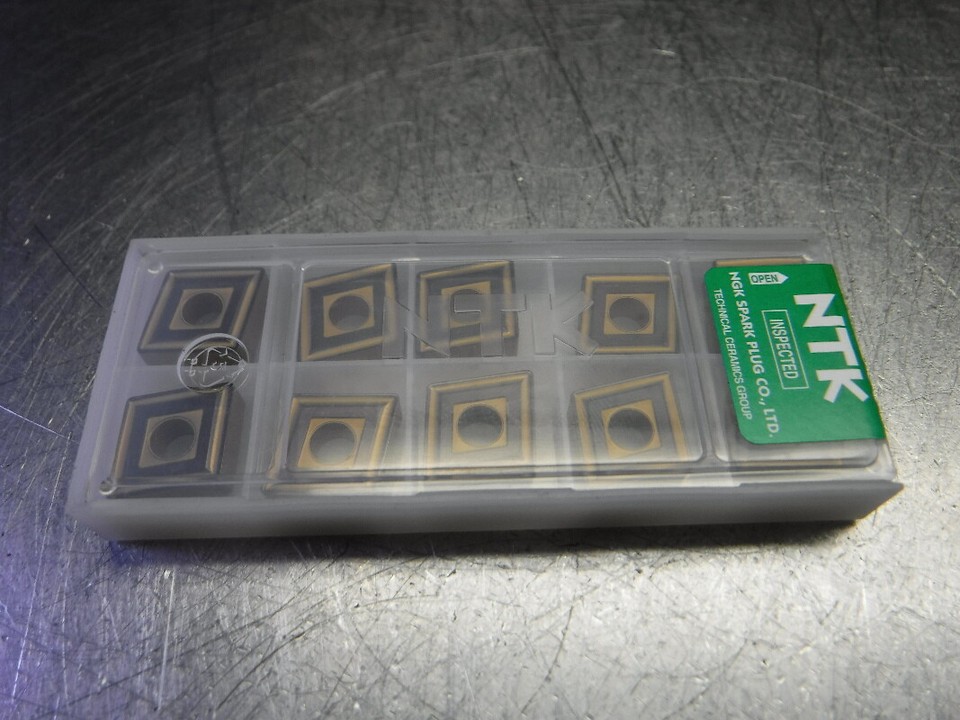 NTK Carbide Turning Inserts QTY10 CNMG120408G CP1 / CP1CNMG432-G ...