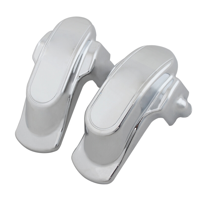 Chrome Rear Frame Axle Covers for Harley Dyna FXD Super Glide FXDF Fat ...