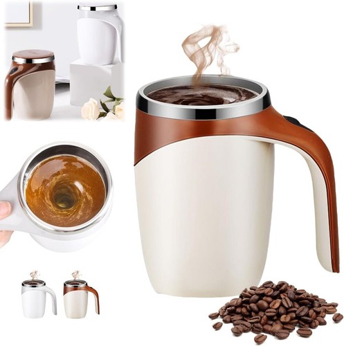 Automatic Magnetic Stirring Coffee Mug, Self Stirring, Rechargeable ...