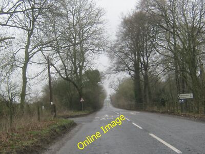Photo 6x4 Turn-off for Steventon and Deane from A303 slip road Popham ...