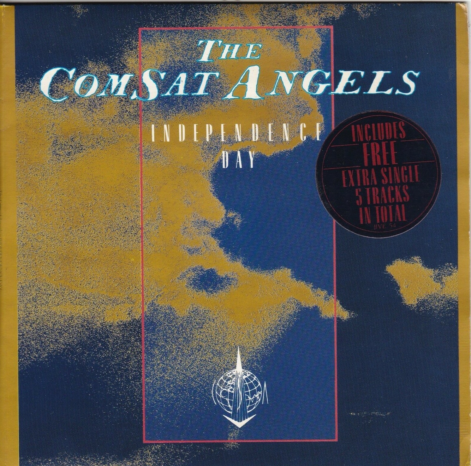 Independence Day + Bonus Single by Comsat Angels (7" Vinyl 1984 Jive P ...