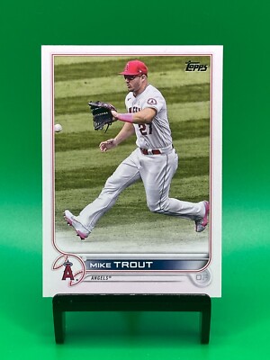 2022 Topps Opening Day Mike Trout Los Angeles Angels #27 Baseball | eBay