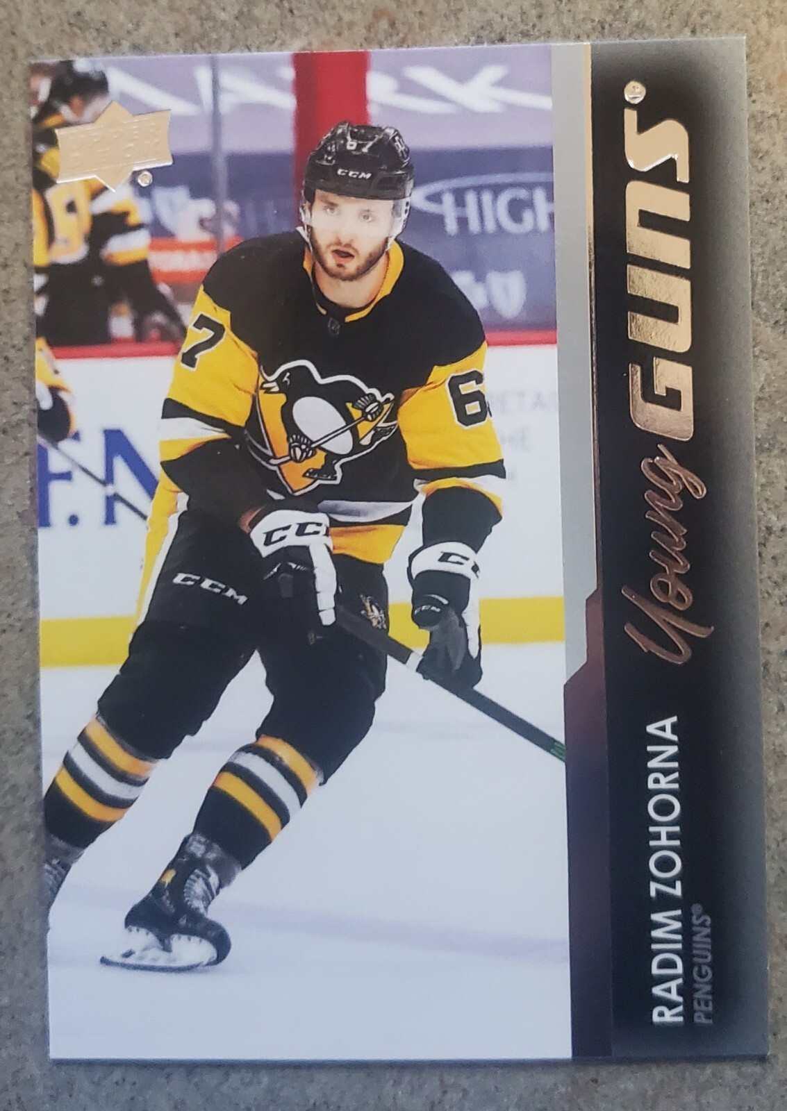2021-22 UPPER DECK SERIES 1 HOCKEY YOUNG GUNS ROOKIE CARD #216 RADIM ...