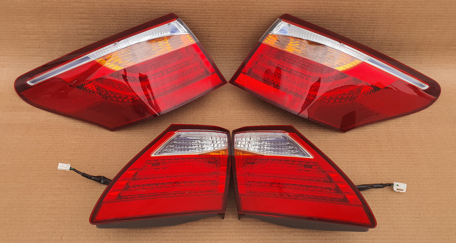 2010-2012 LED LEXUS LS460 TAIL LIGHTs with Inner lights set Complete ...