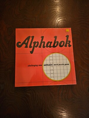 Springbok Board Game Alphabok Box VG/EX | eBay