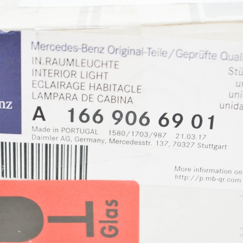 MERCEDES-BENZ GLE W166 Rear Left Grab Handle Light A1669066901 for sale ...