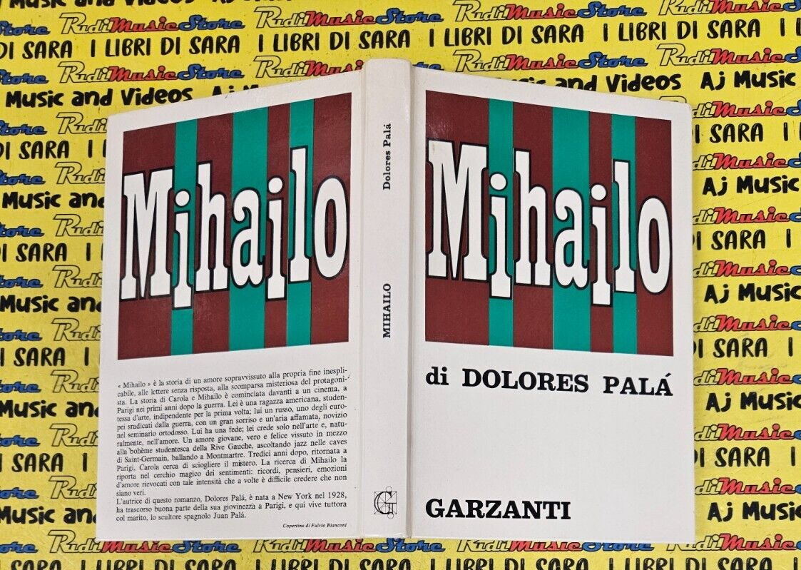 Book Libro MIHAILO dolores pala' 1971 GARZANTI (L52) | eBay