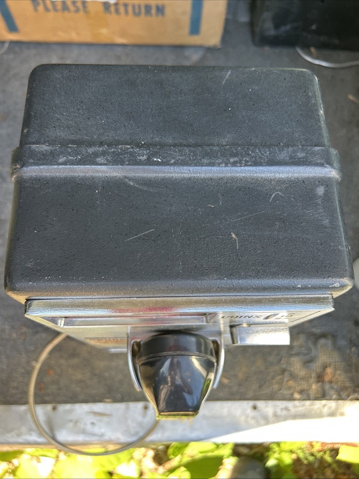 Vintage Black Phone Booth Payphone Push Button Telephone GTE Frontier ...