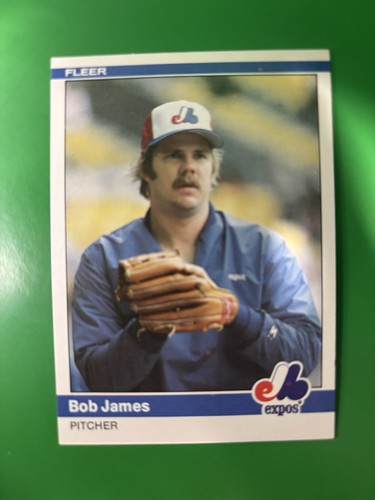 1984 Fleer Bob James RC Montreal Expos #277 | eBay