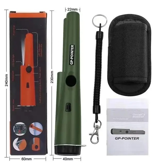 Metal Detector Waterproof LED Pro-Pointer Handheld Pinpointer CARROT ...