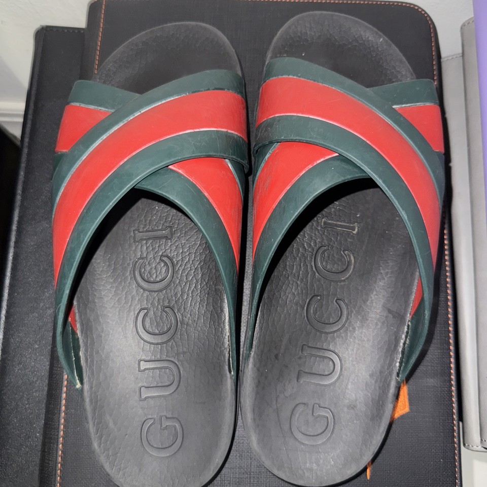 Gucci Flip Flop Size 10 Used | eBay