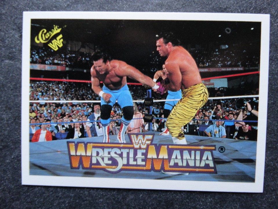 1990 Classic WWF WWE The History of Wrestlemania Cards Complete Your ...