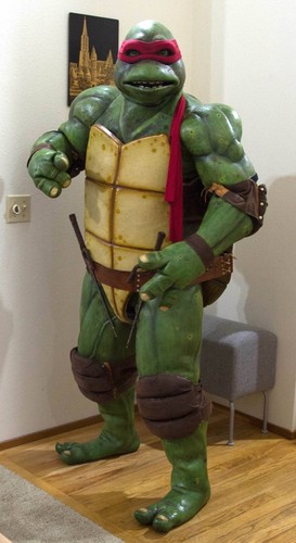 Teenage Mutant Ninja Turtles Raphael costume display prop replica TMNT ...