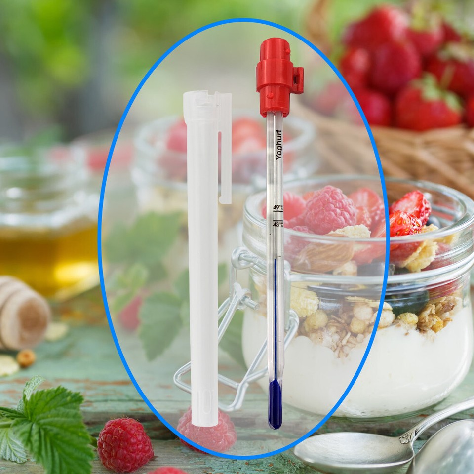 Yoghurt Thermometer - Yoghurt Making Temperature 150mm Protective Case ...