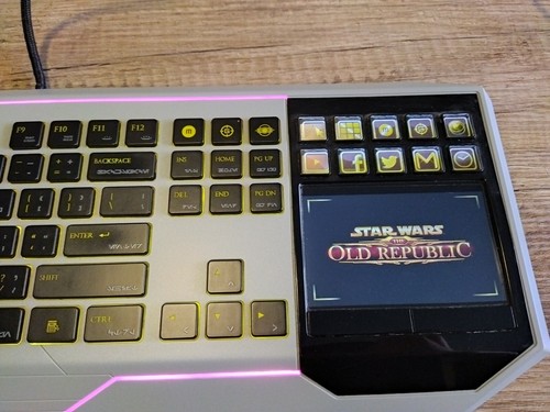 Razer Star Wars: The Old Republic RAZERSTARWARSTHEOLDREPUBLICKKEYBOARD ...