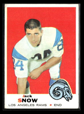 1969 Topps #256 Jack Snow - EX/EX+ Set Break! | eBay