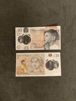 PERSONALISED NOVELTY NOTES - Pack of 10 x £10 Cash Notes - Design your ...
