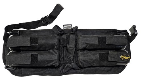 Extreme Rage Paintball Game Harness Pack & 4 100 Ammo Pods Feeder ...