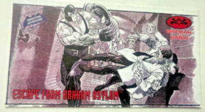 1997 Skybox Batman & Robin Widevision Storyboards #S14 Escape From ...